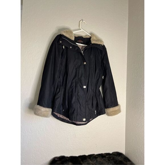 No Brand | Jackets & Coats | Fs Limited Womenssmall Black Puffer Hood ...